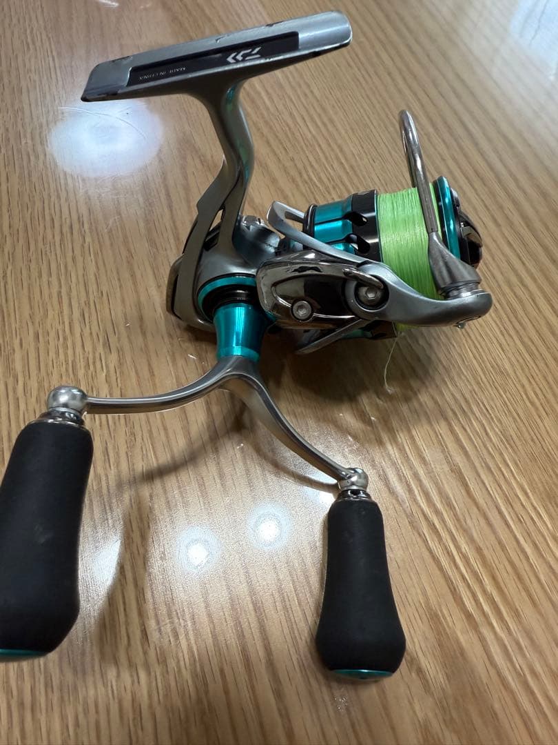 Daiwa スピニングリール エメラルダスエア塩噛み！
