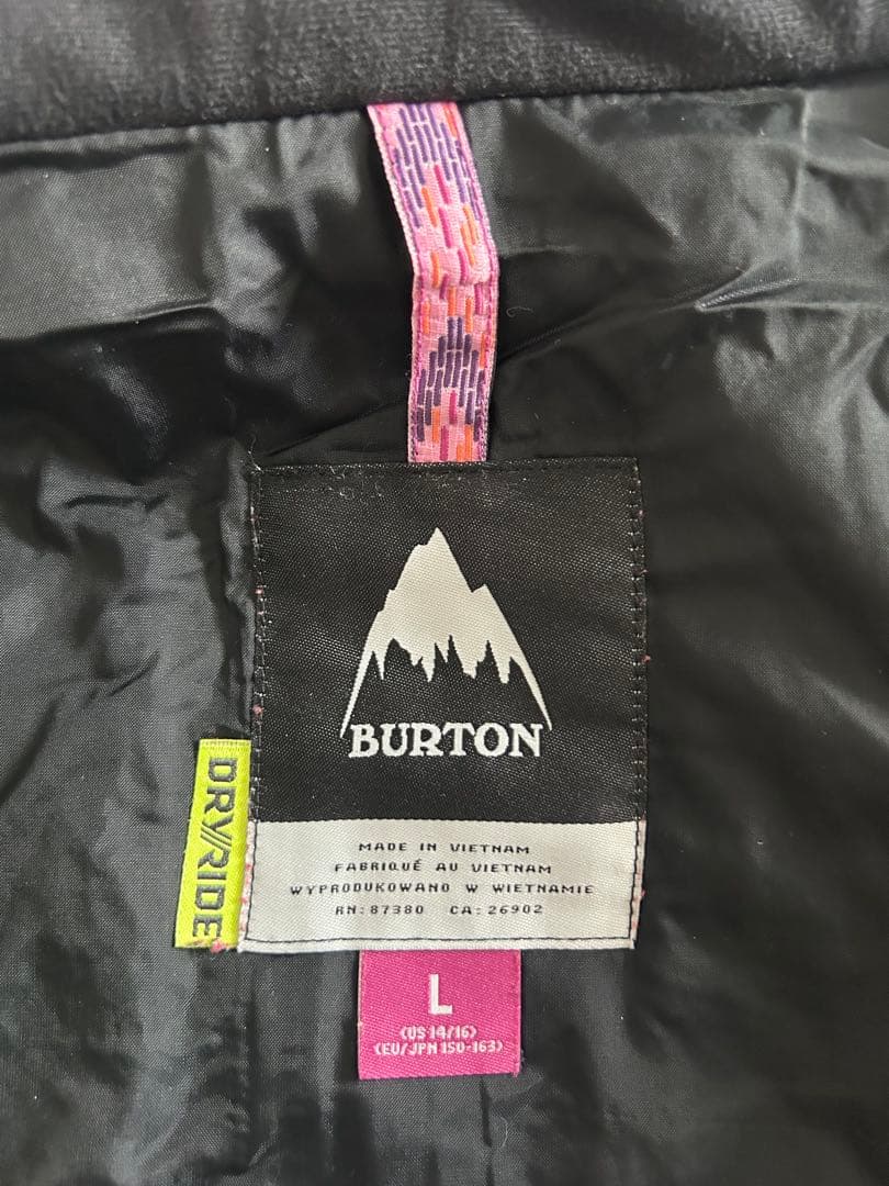 BURTON バートン　スノーボードウェア　上下セット