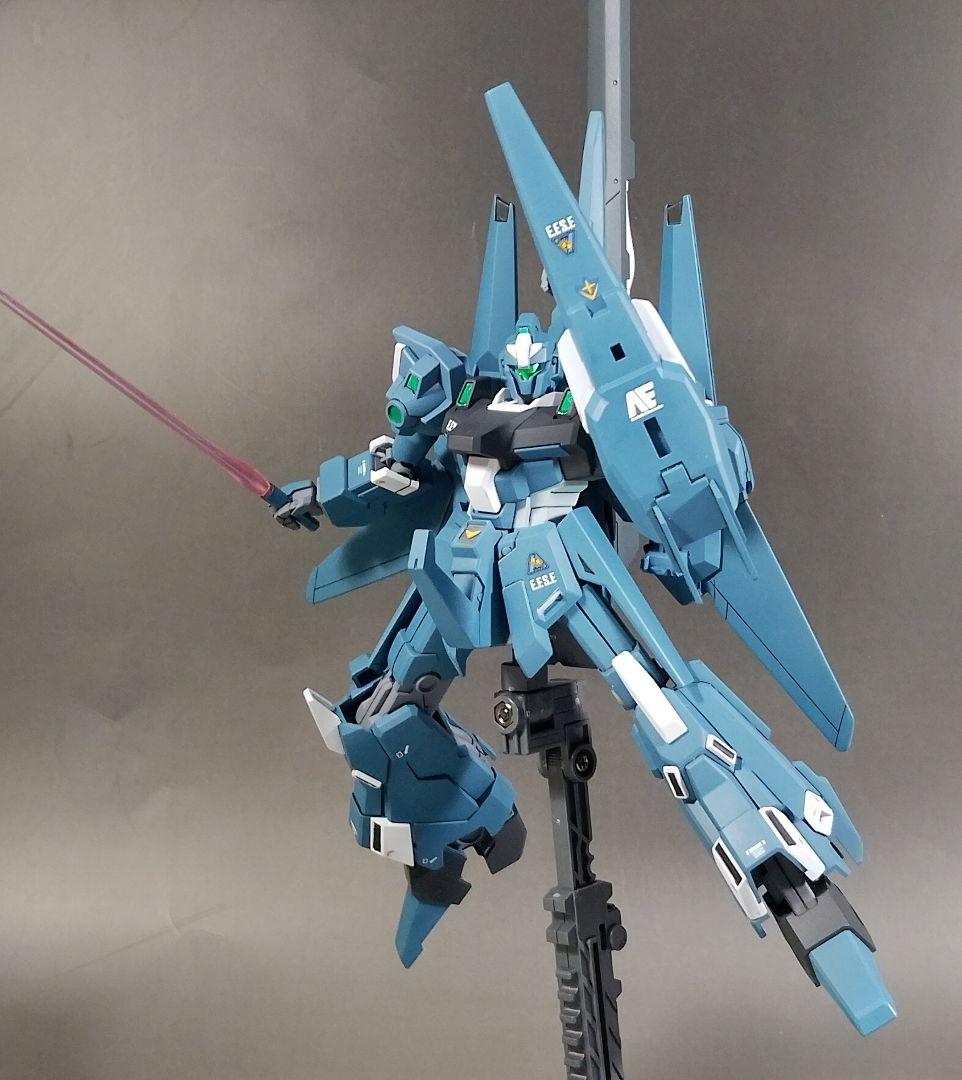 HG HGUC 1/144 リゼル 隊長機 改修 全塗装 完成品 UC