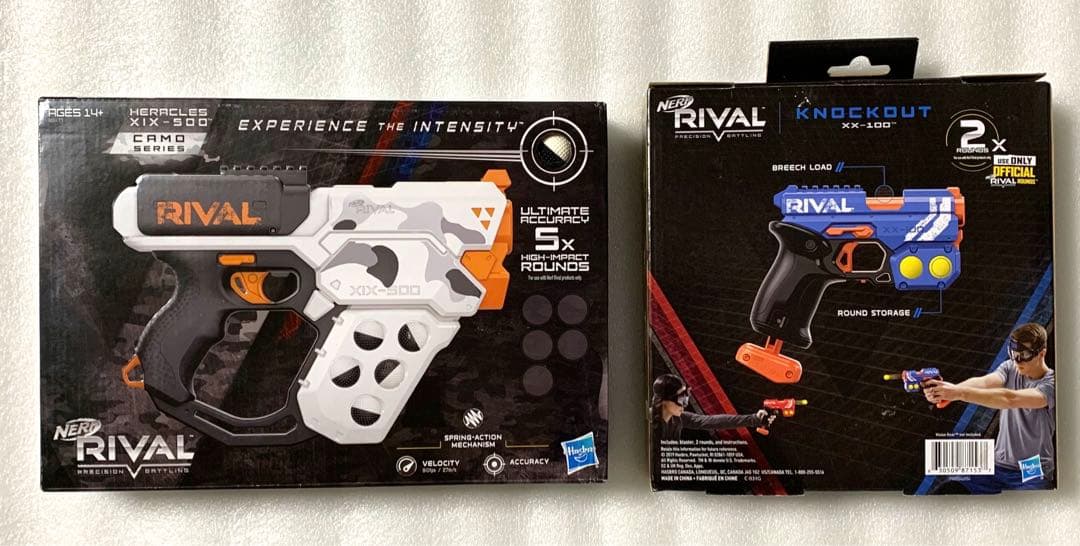 NERF RIVAL　HERACLES & KNOCKOUT