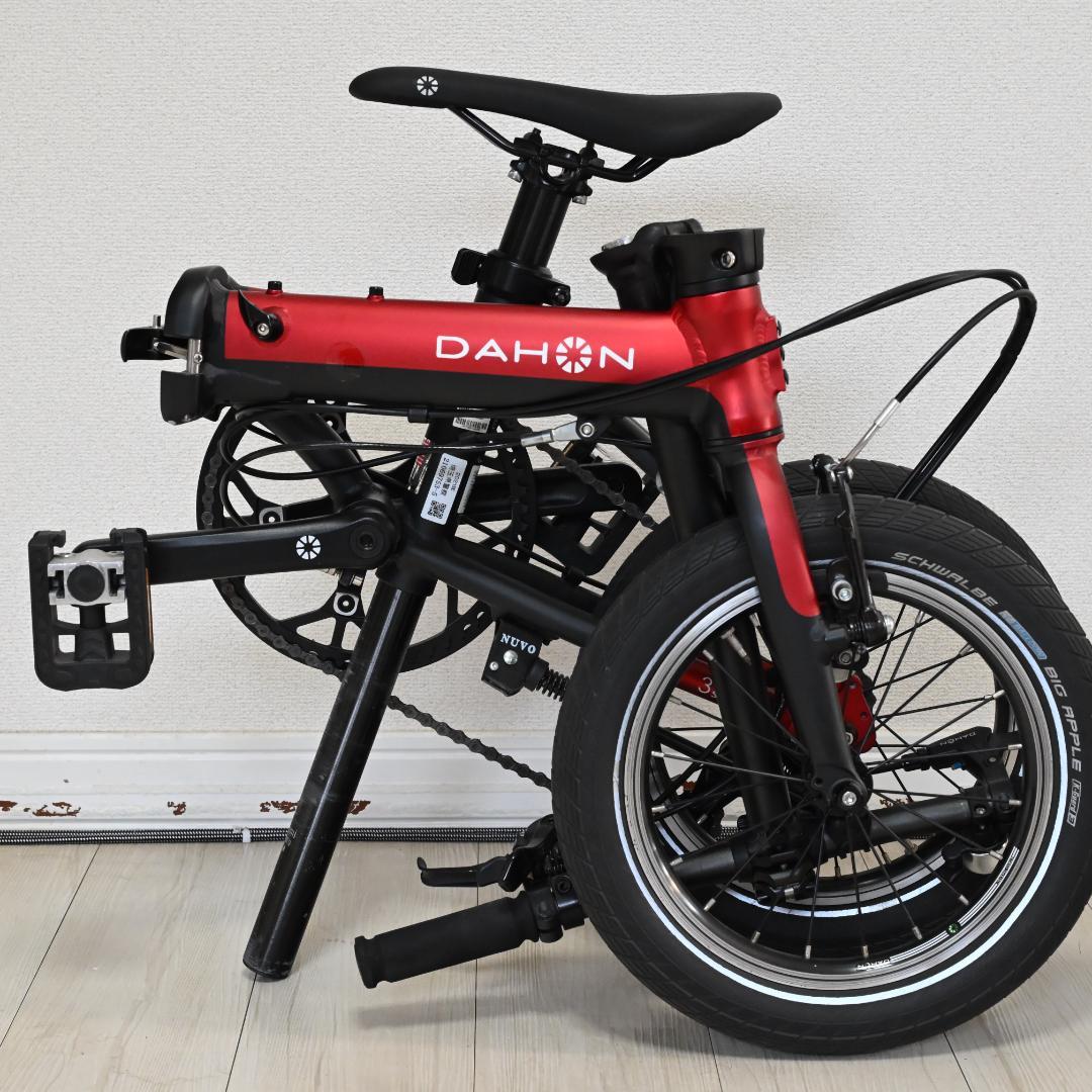 DAHON K3 折りたたみ自転車 レッド