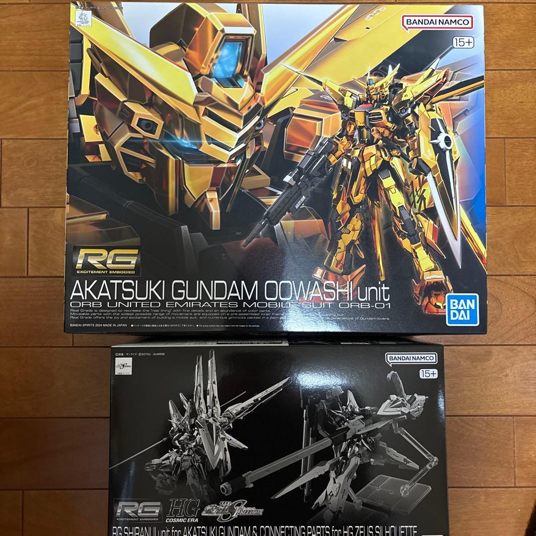 ロボット RG AKATSUKI GUNDAM OOWASHI unit