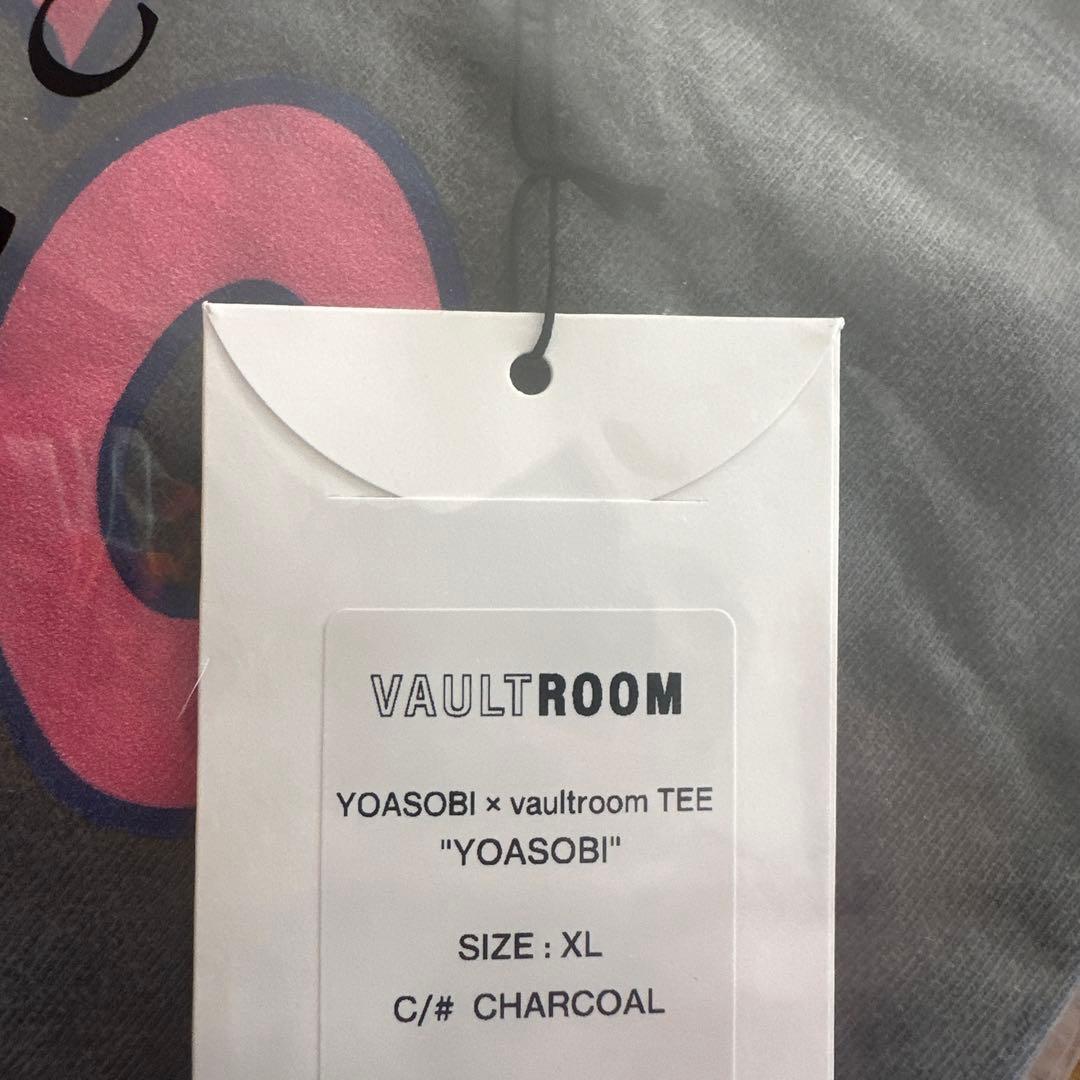 YOASOBI × vaultroom TEE チャコール XL おまけ付き