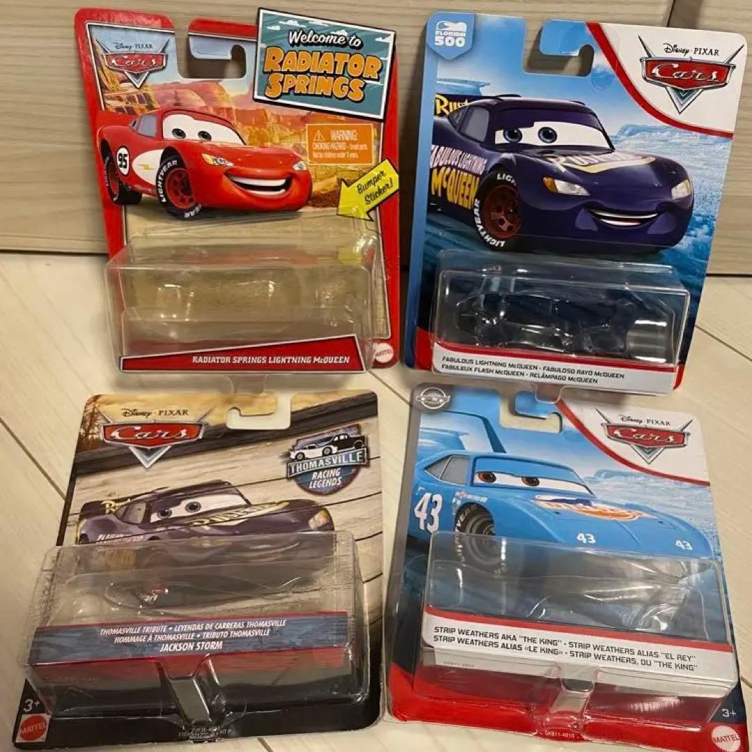 【貴重】mattel マテル cars カーズ マックィーン セット
