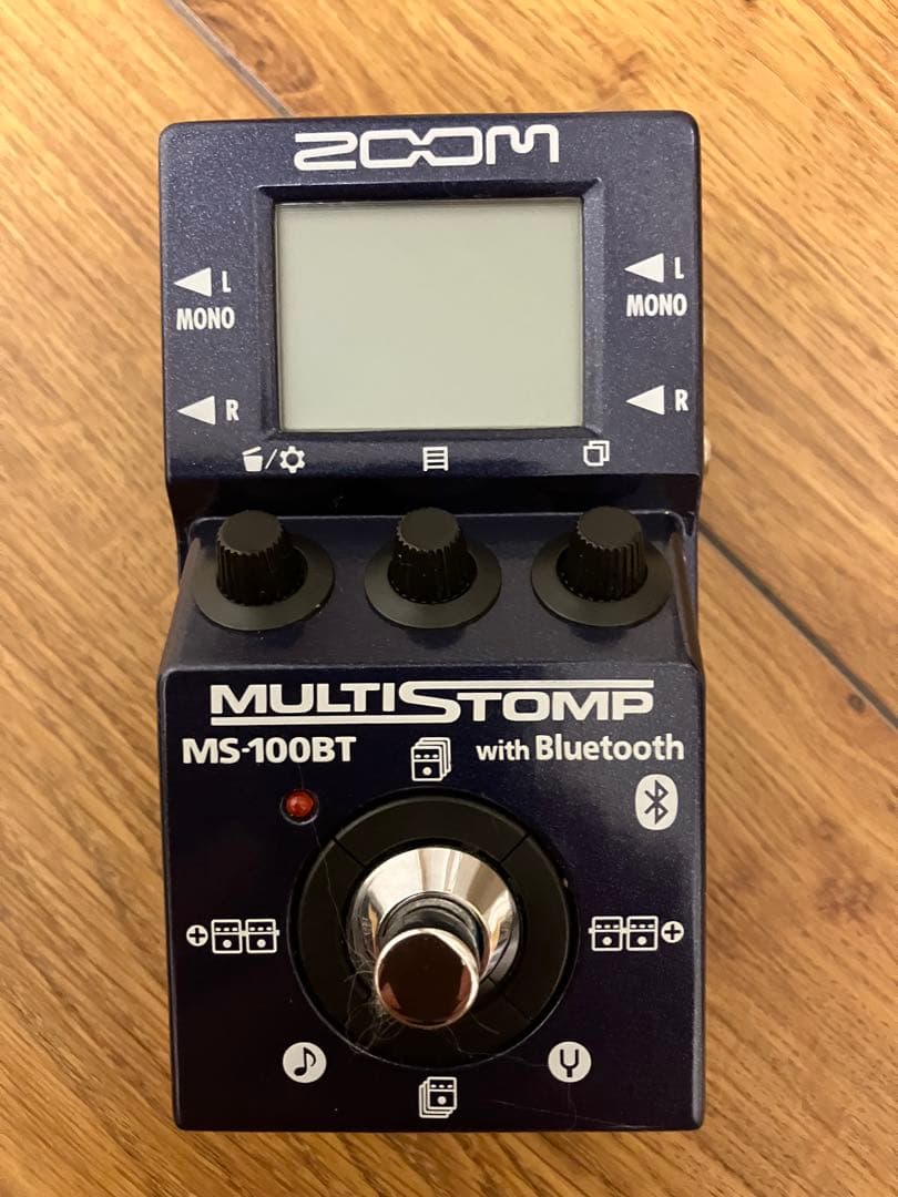 ギター ZOOM MULTISTOMP MS-100BT