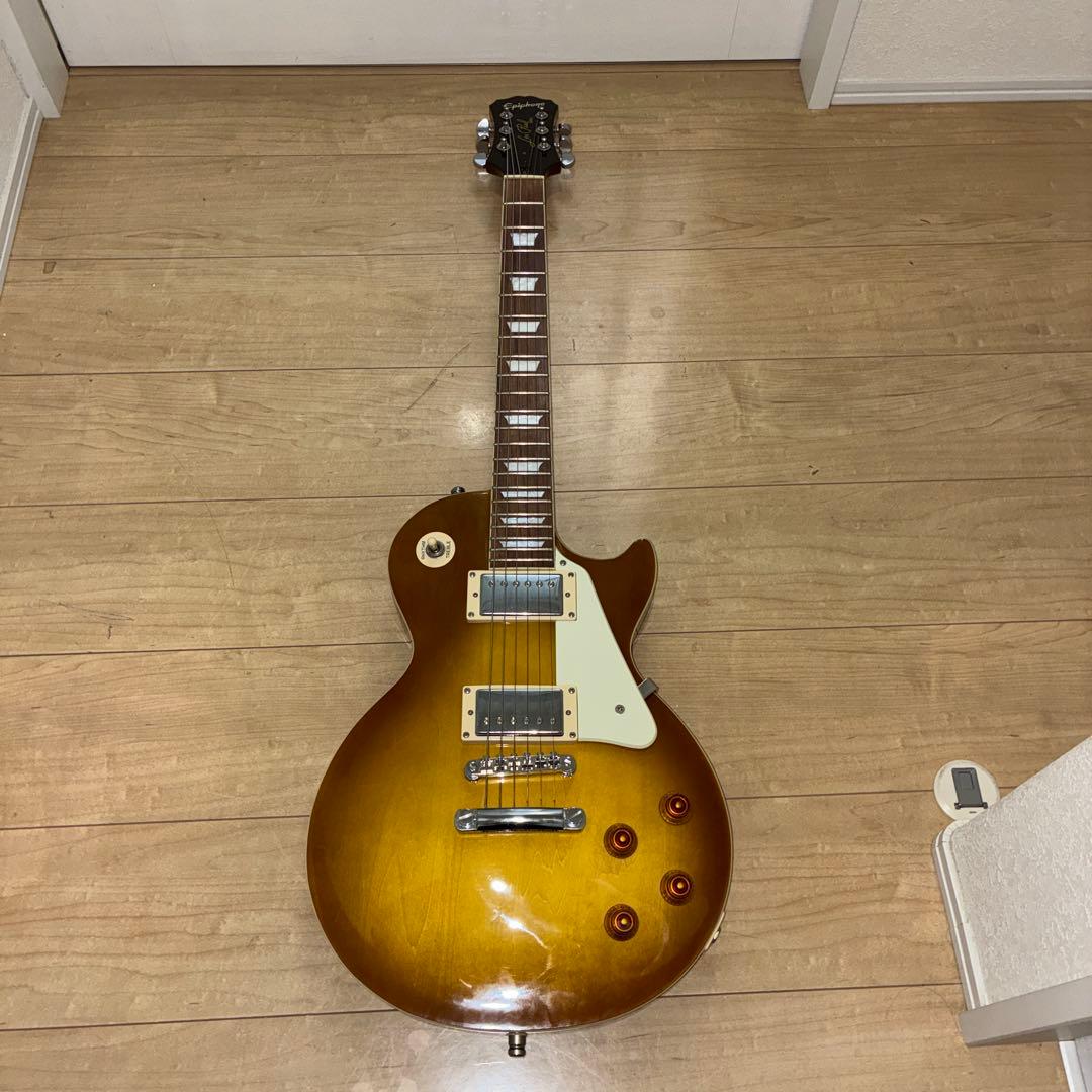 安い　Epiphone Les Paul スタンダード　エピフォンいい音
