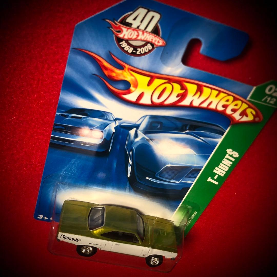 ミニカー HotWheel 70 Plymouth Road Runner T-Hunt$