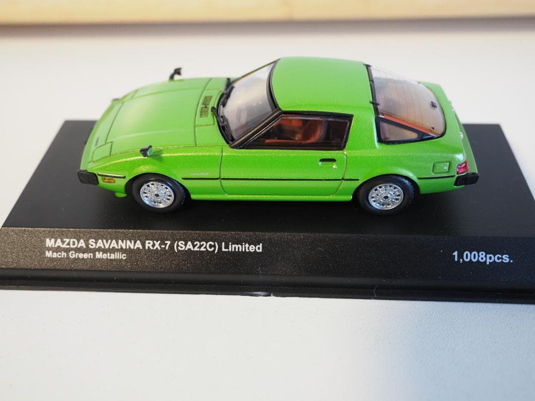 京商1/43 MAZDA SAVANNA RX-7(SA22C)限定1,008台