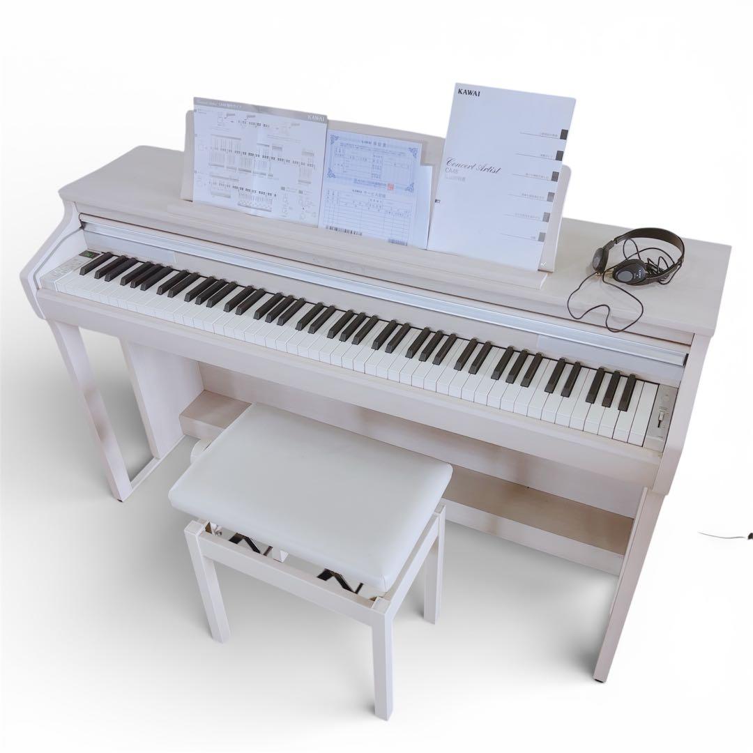 KAWAI 電子ピアノ CA48A 木製鍵盤 2020年製★（椅子別売）