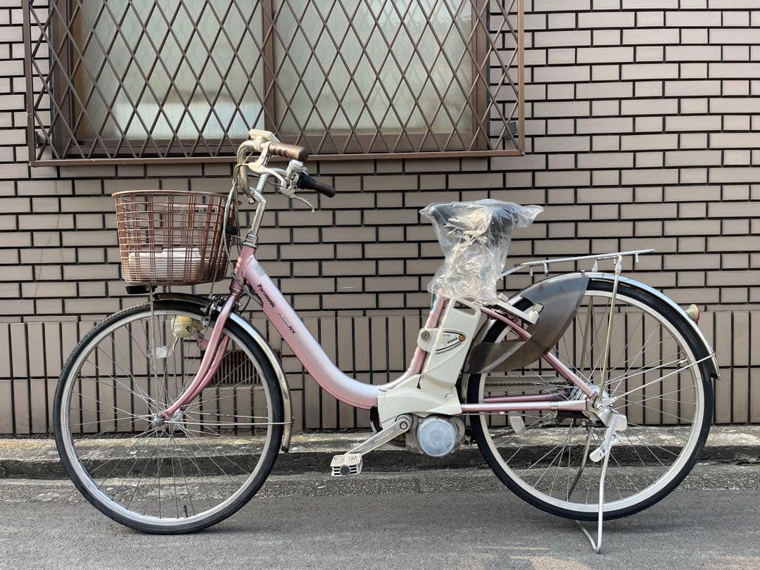 パナソニック電動アシスト自転車です。
