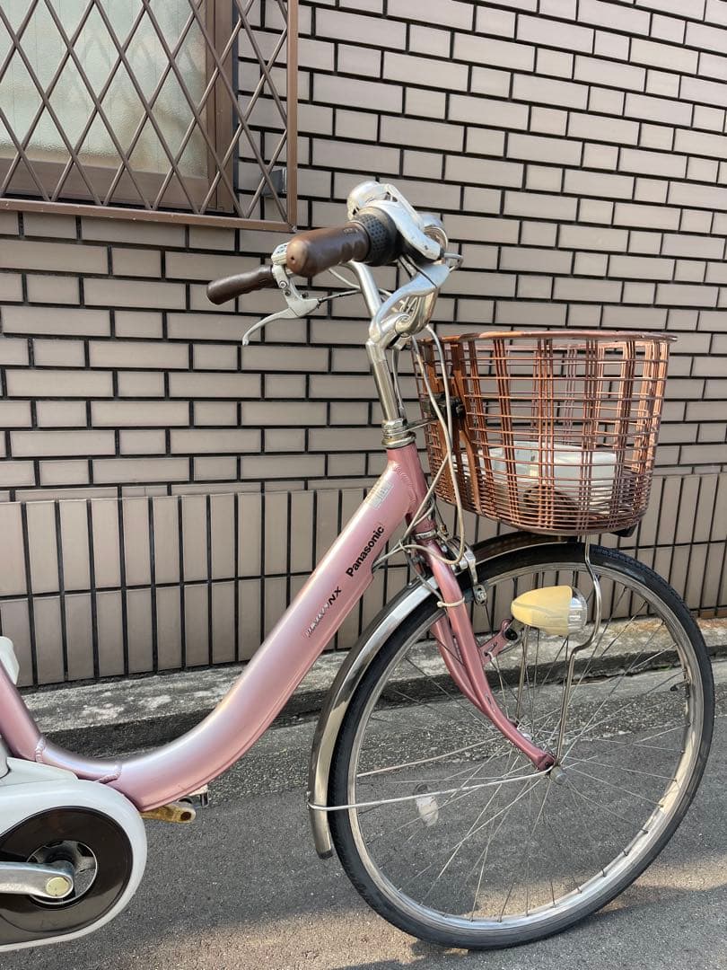 パナソニック電動アシスト自転車です。