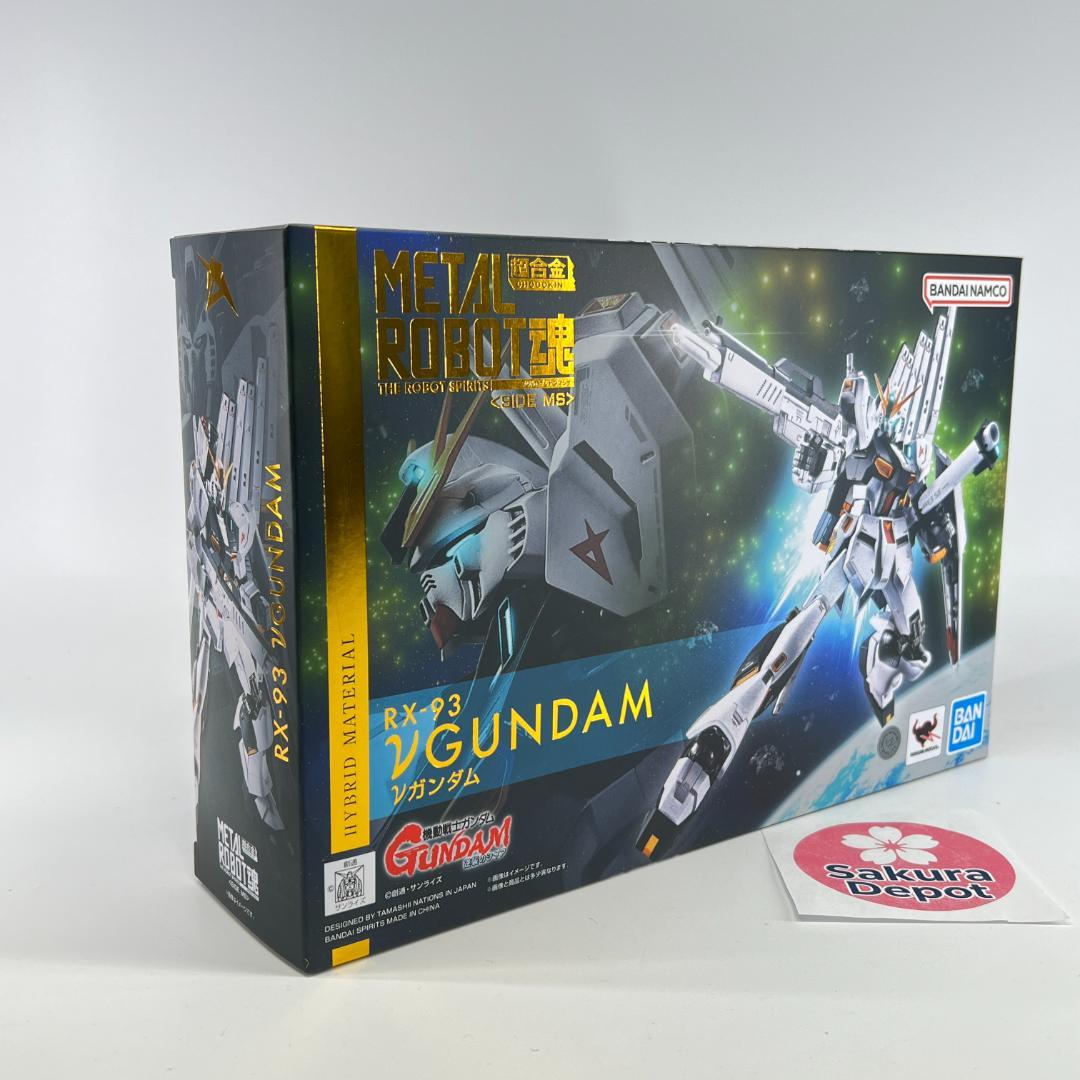 L ROBOT魂 ＜SIDE MS＞ νガンダム 逆襲のシャア新品未開封