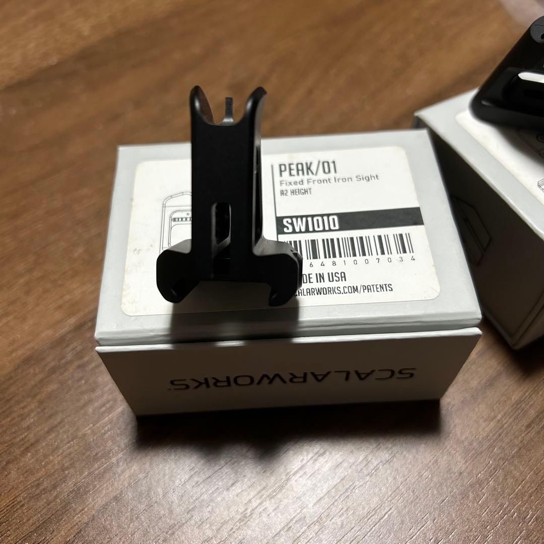 【実物】Scalarworks Peak/01 Iron Sight Set