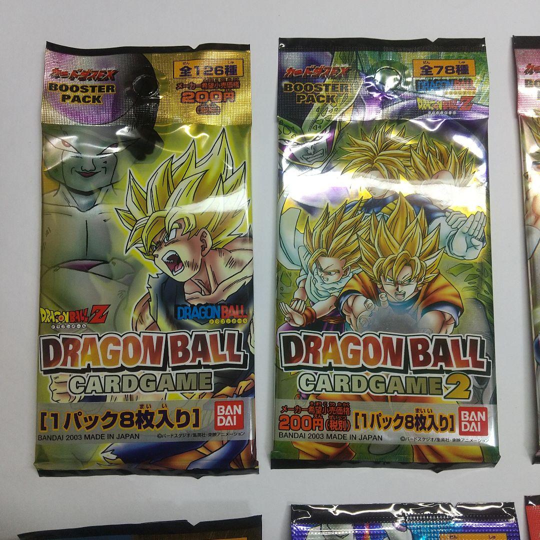 ドラゴンボールカードダス１～１０ 未開封１０パック メルカリ出品