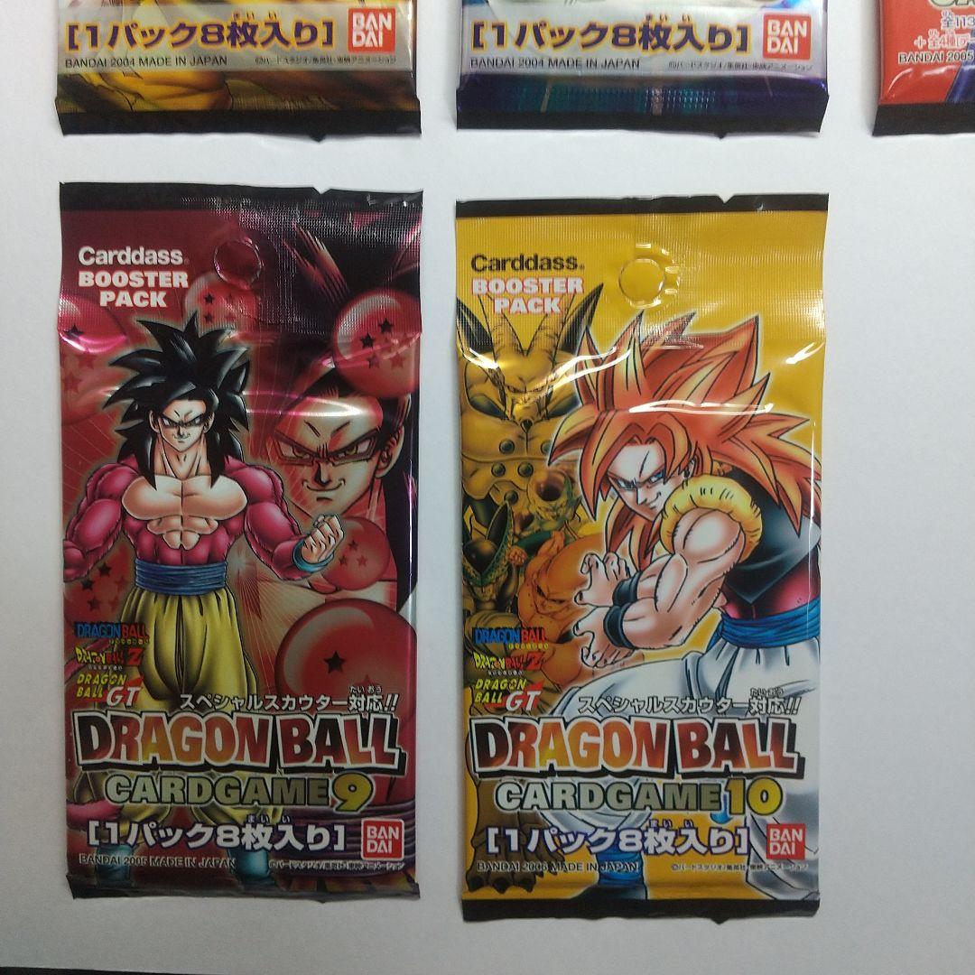 ドラゴンボールカードダス１～１０ 未開封１０パック メルカリ出品