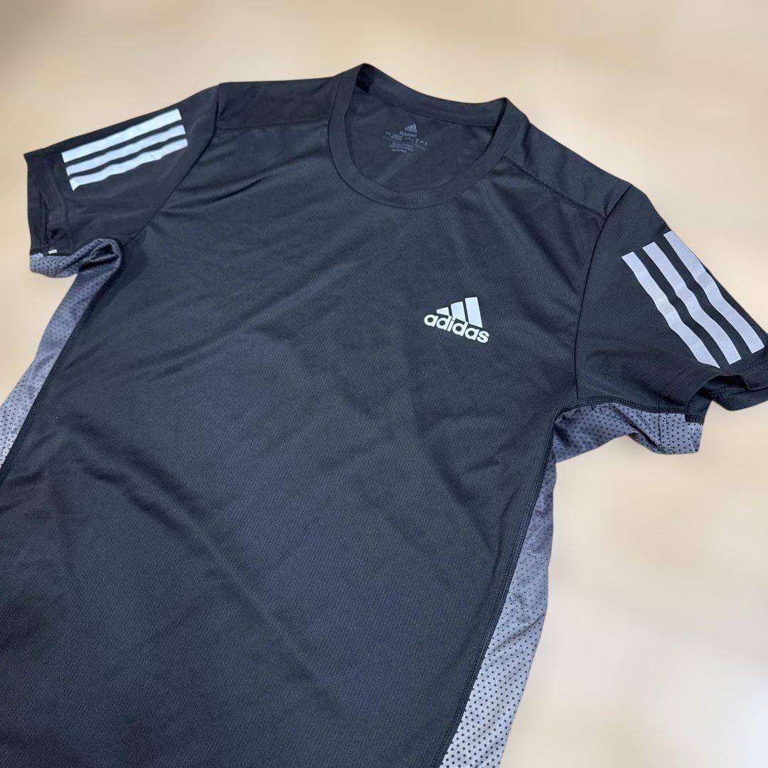 adidas オンザラン　ランニング上下セット Tシャツ