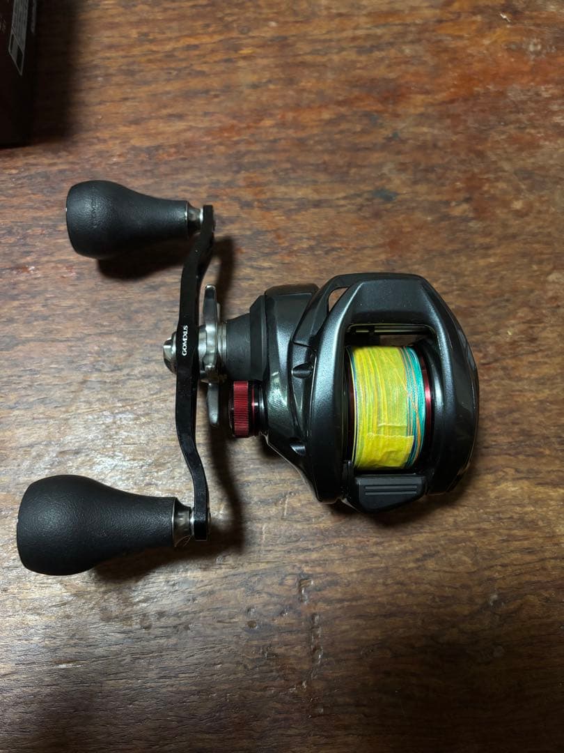 Shimano 24Scorpion MD 301XG ロングハンドル化