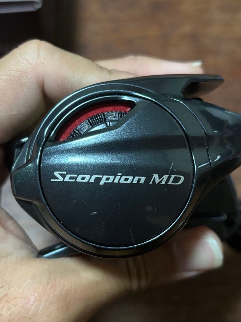 Shimano 24Scorpion MD 301XG ロングハンドル化