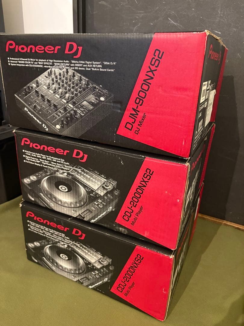 DJ機材 Pioneer DJ CDJ-2000NXS2 &DJM-900NXS2