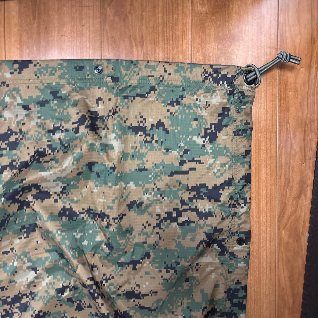 デッドストック　米軍　実物　FIELD TARP REVERSIBLE タープ④