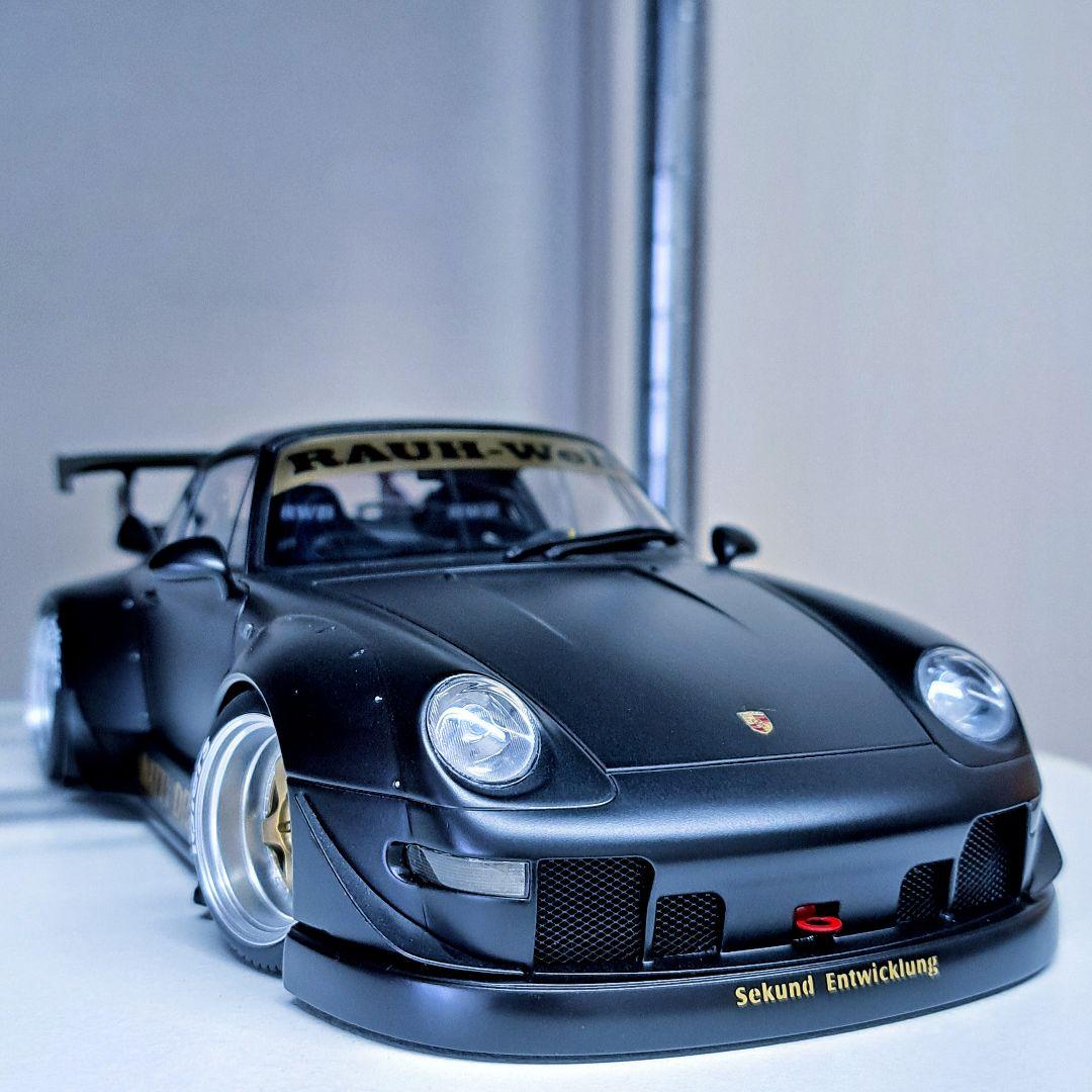 開封美品 AUTOart オートアート 1/18 RWB 993 マットブラック