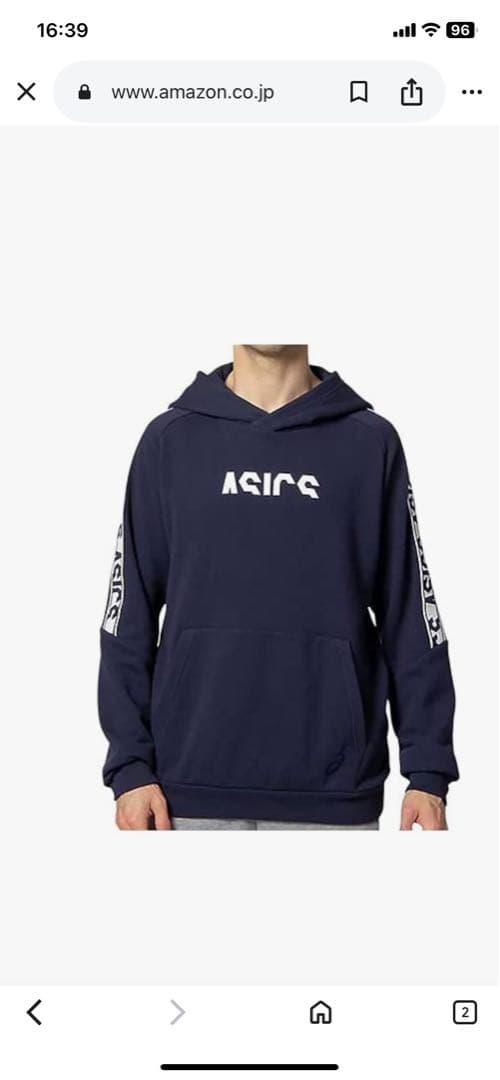 ASICS ジャージ上下セット アシックス CAフーディー パンツ ＸＬブラック