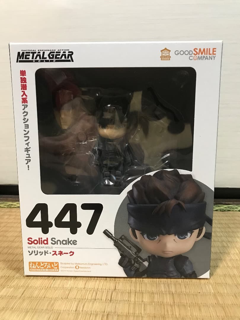 ねんどろいど 447 メタルギアソリッド ソリッド・スネーク Nendoroid