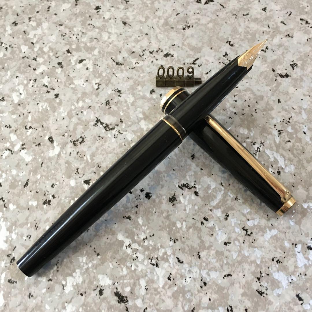 #0009 オーバーホール済み 万年筆 モンブラン MONTBLANC 14k