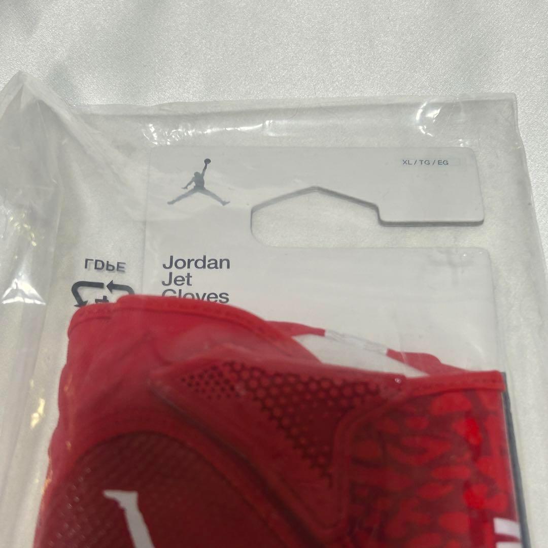 【新品】 アメフト Jordan Jet 7.0 グローブ　RED　XL