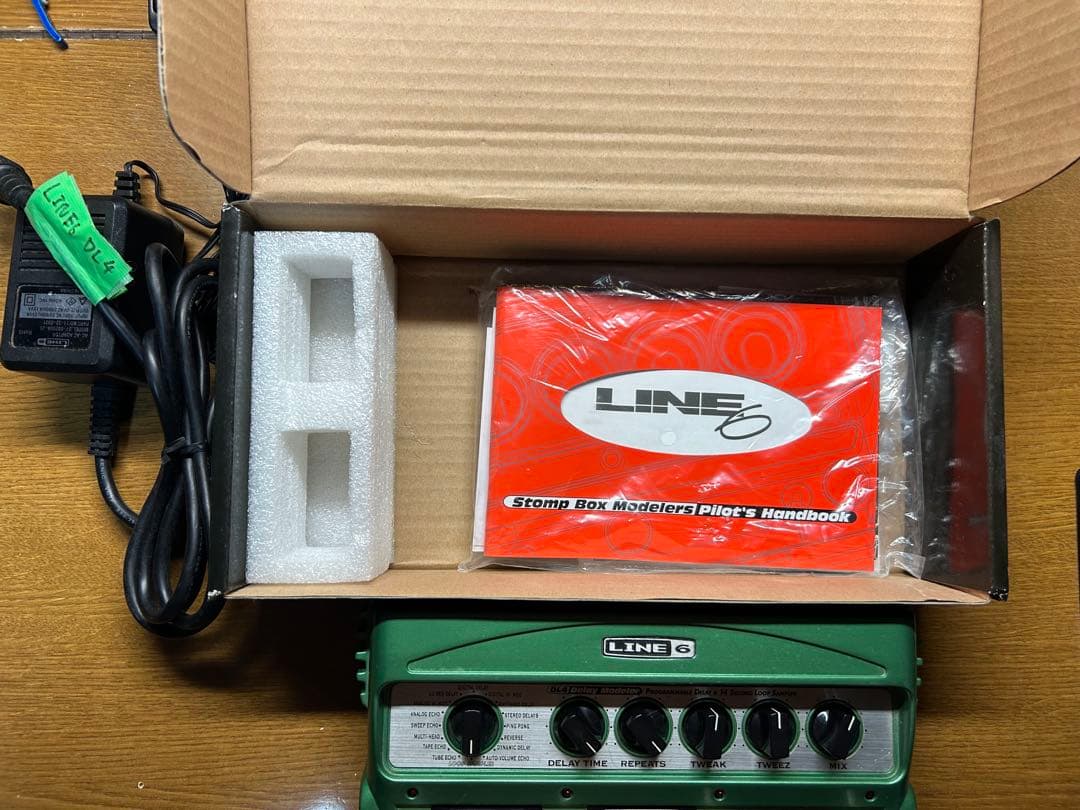 LINE 6 DL4 delay Modeler エフェクター【アダプター付】