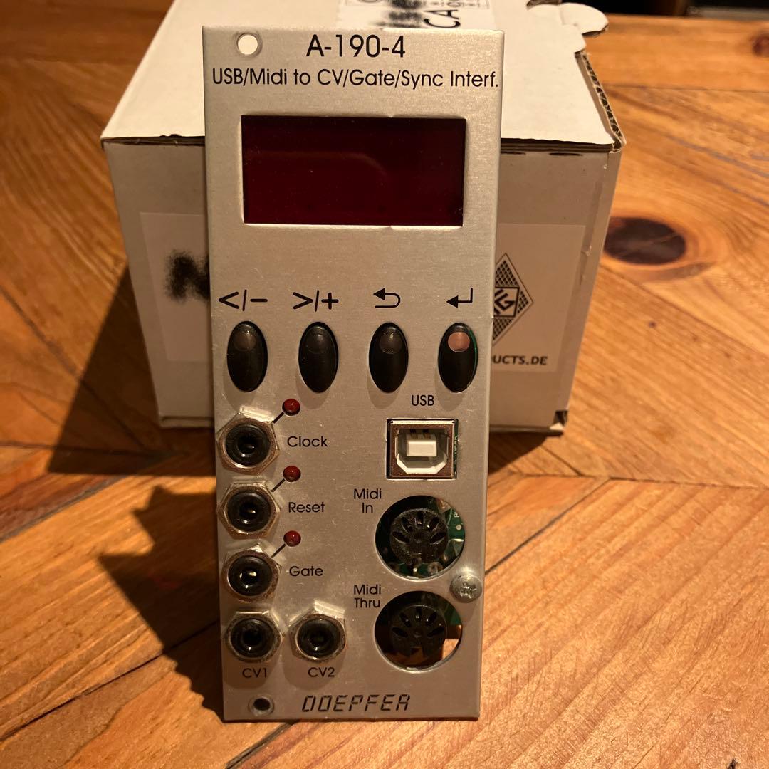 鍵盤楽器 DOEPFER A-190-4 USB MIDI CV Interface 2
