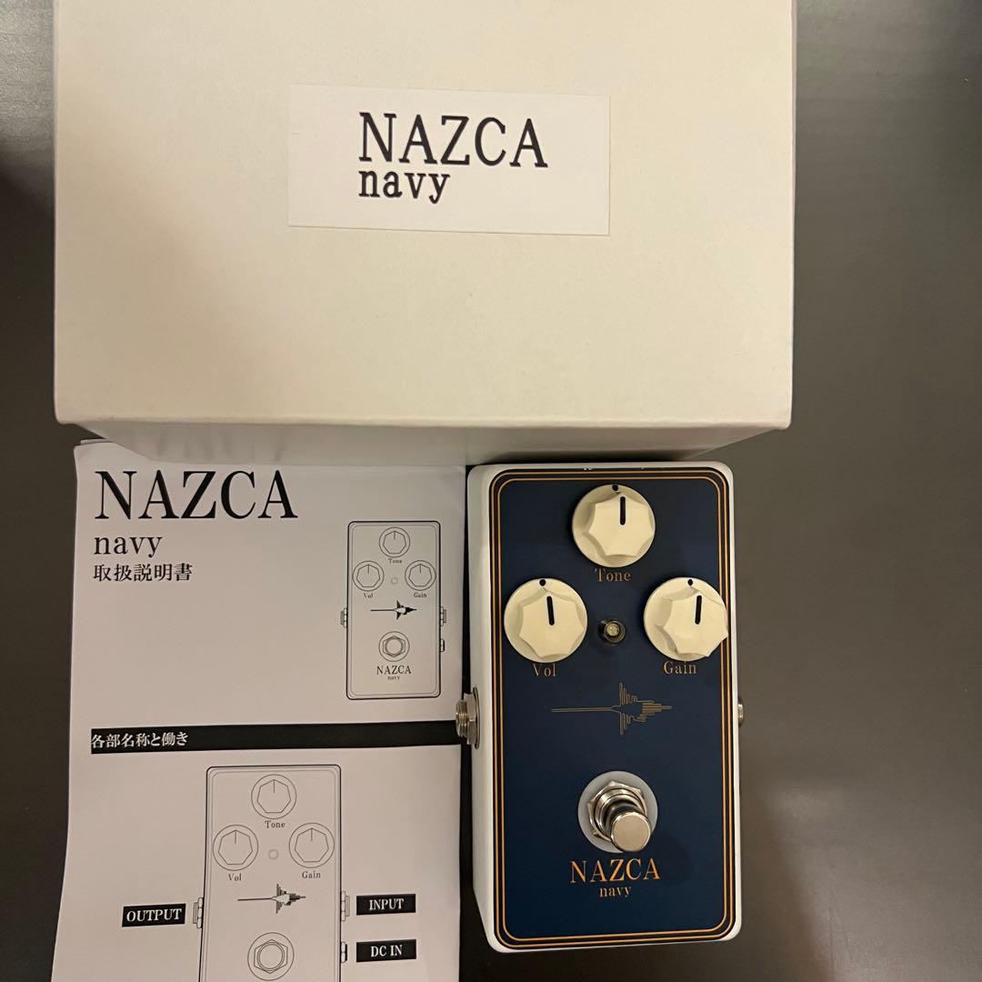 箱付 NAZCA navy トランスペアレント オーバードライブ