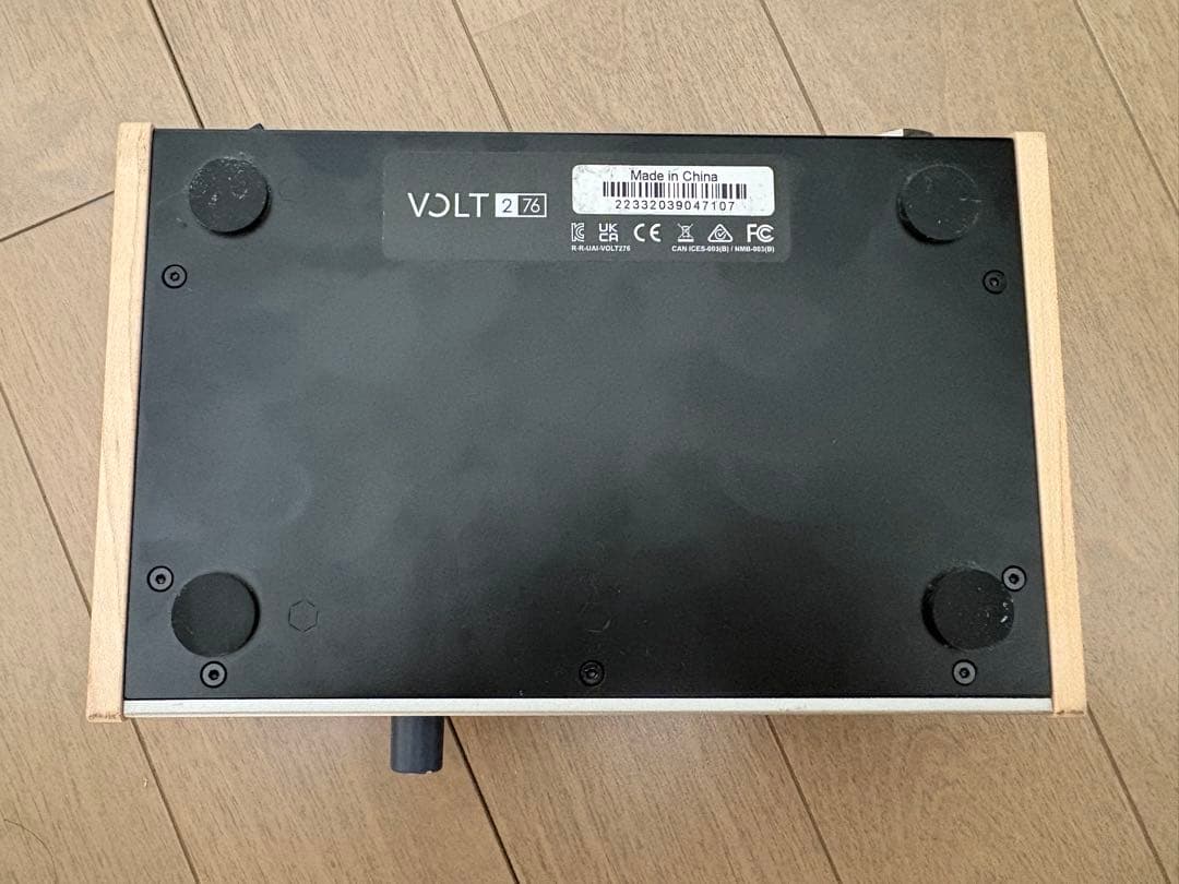 UniversalAudio Volt276 オーディオインターフェース