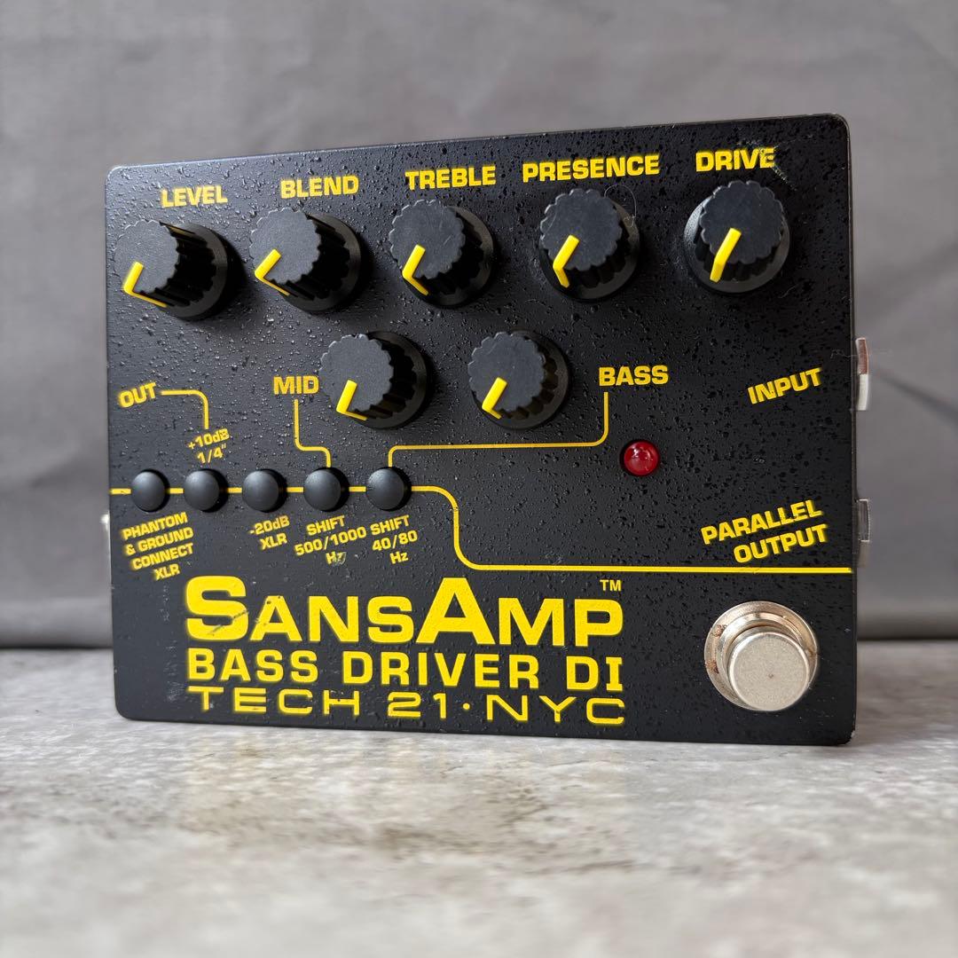 Tech21 SansAmp Bass D DI V2 サンズアンプ