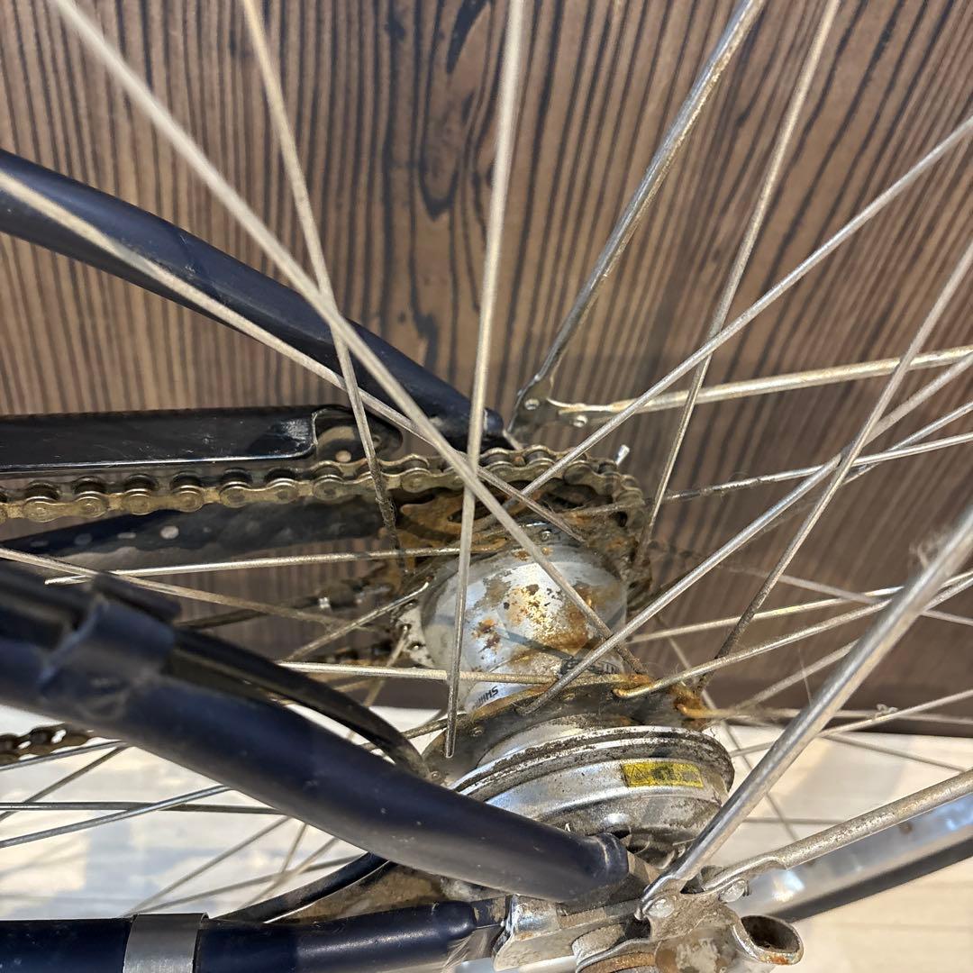 電動アシスト自転車 シティタイプ 前カゴ付き