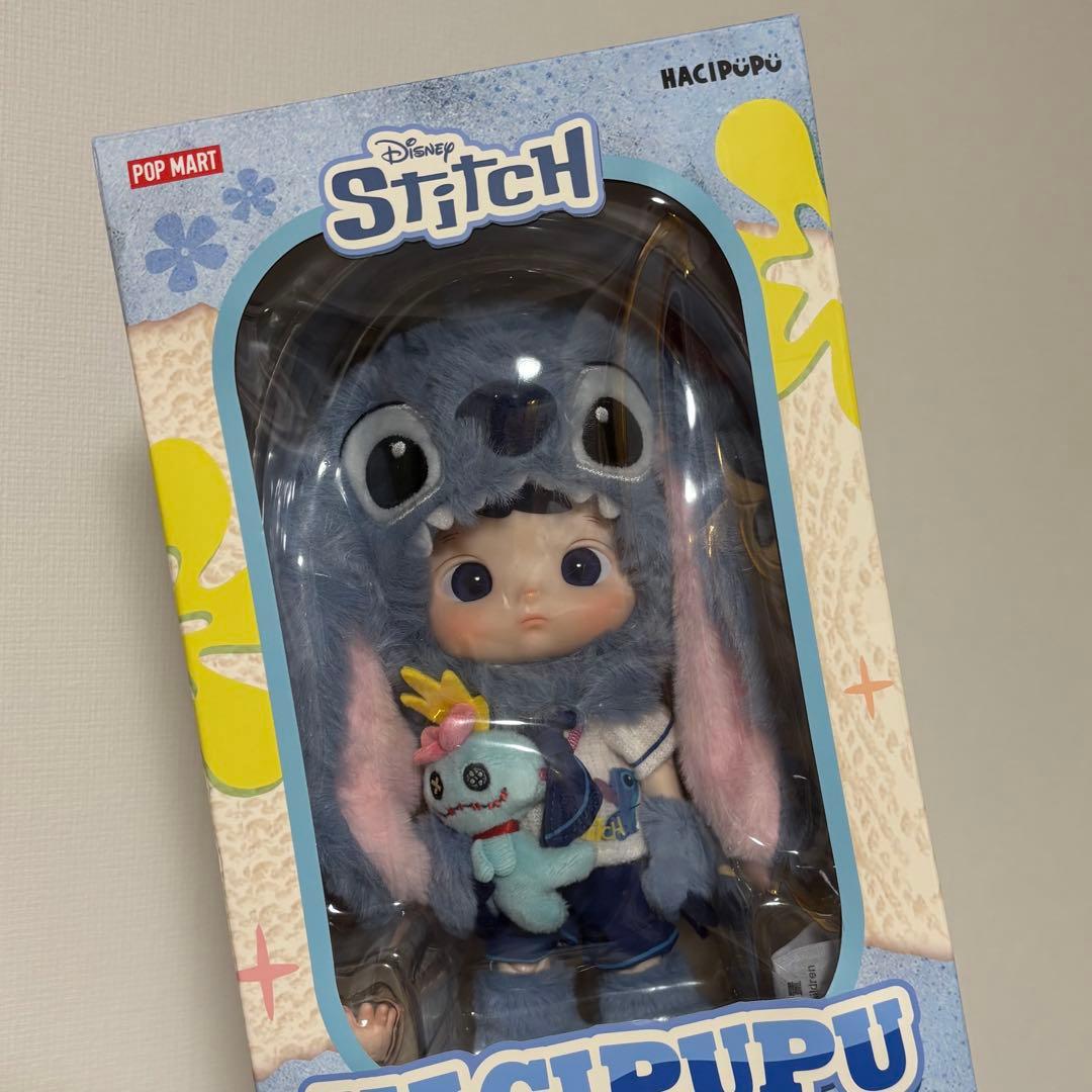POP MART Hacipupu Stitch 1/8アクションフィギュア