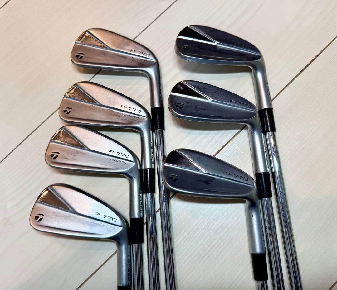 TaylorMade P-770 2023 アイアンセット4-P 7本セット