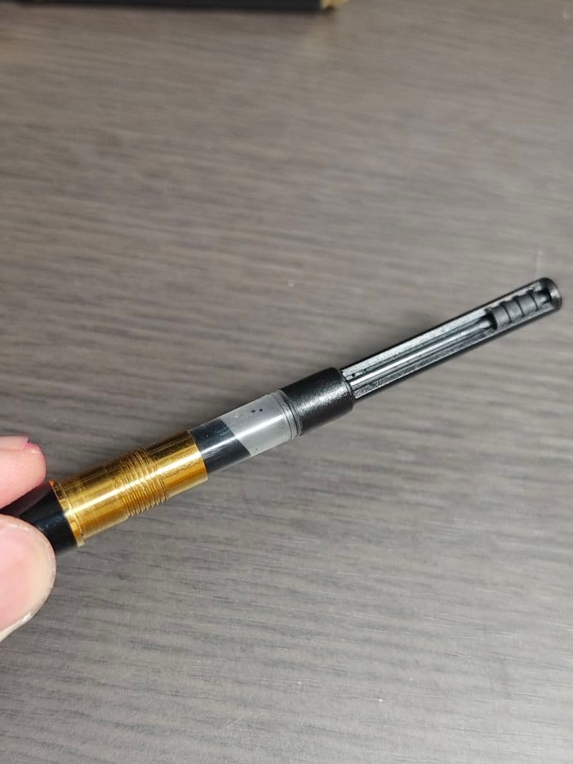Parker Duofold 750 18Kインク付き万年筆