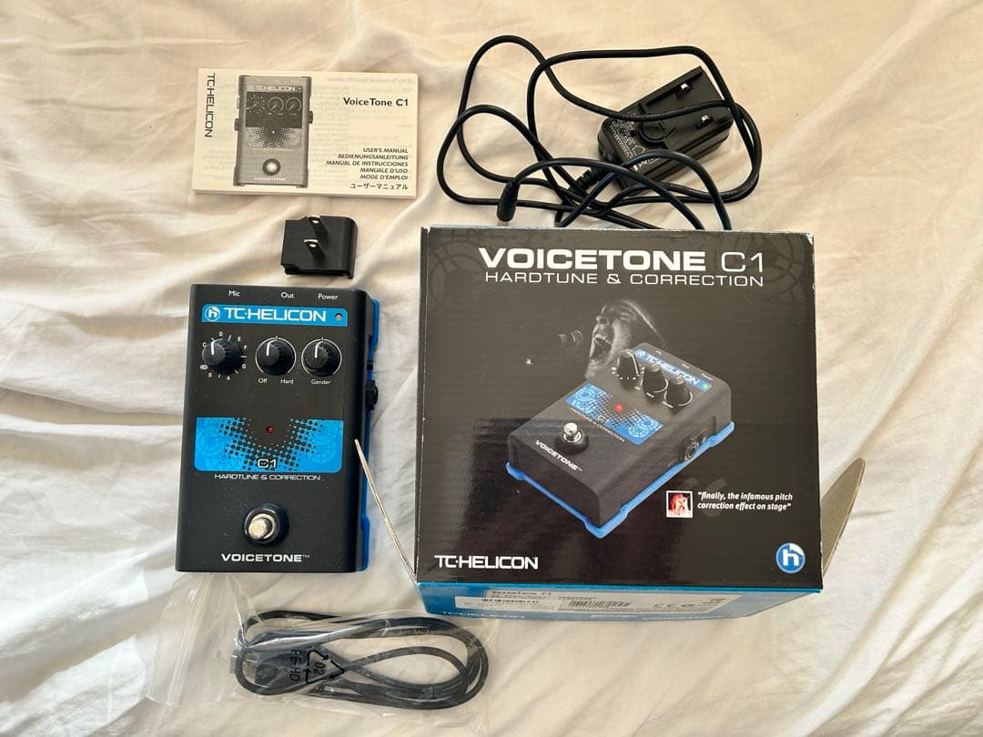 TC HELICON VoiceTone C1 ボーカルエフェクター