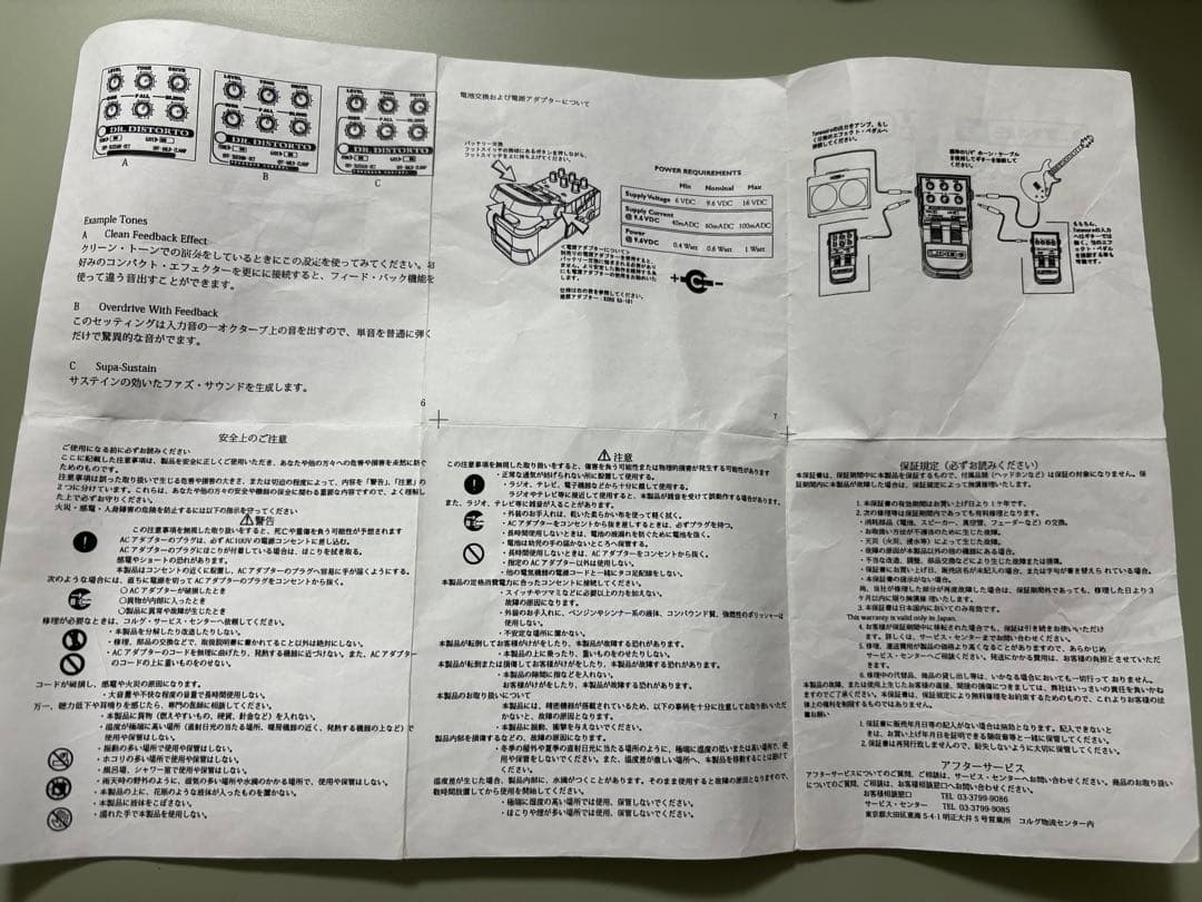 美品　Line 6 ToneCore Dr. Distorto Pedal 箱付