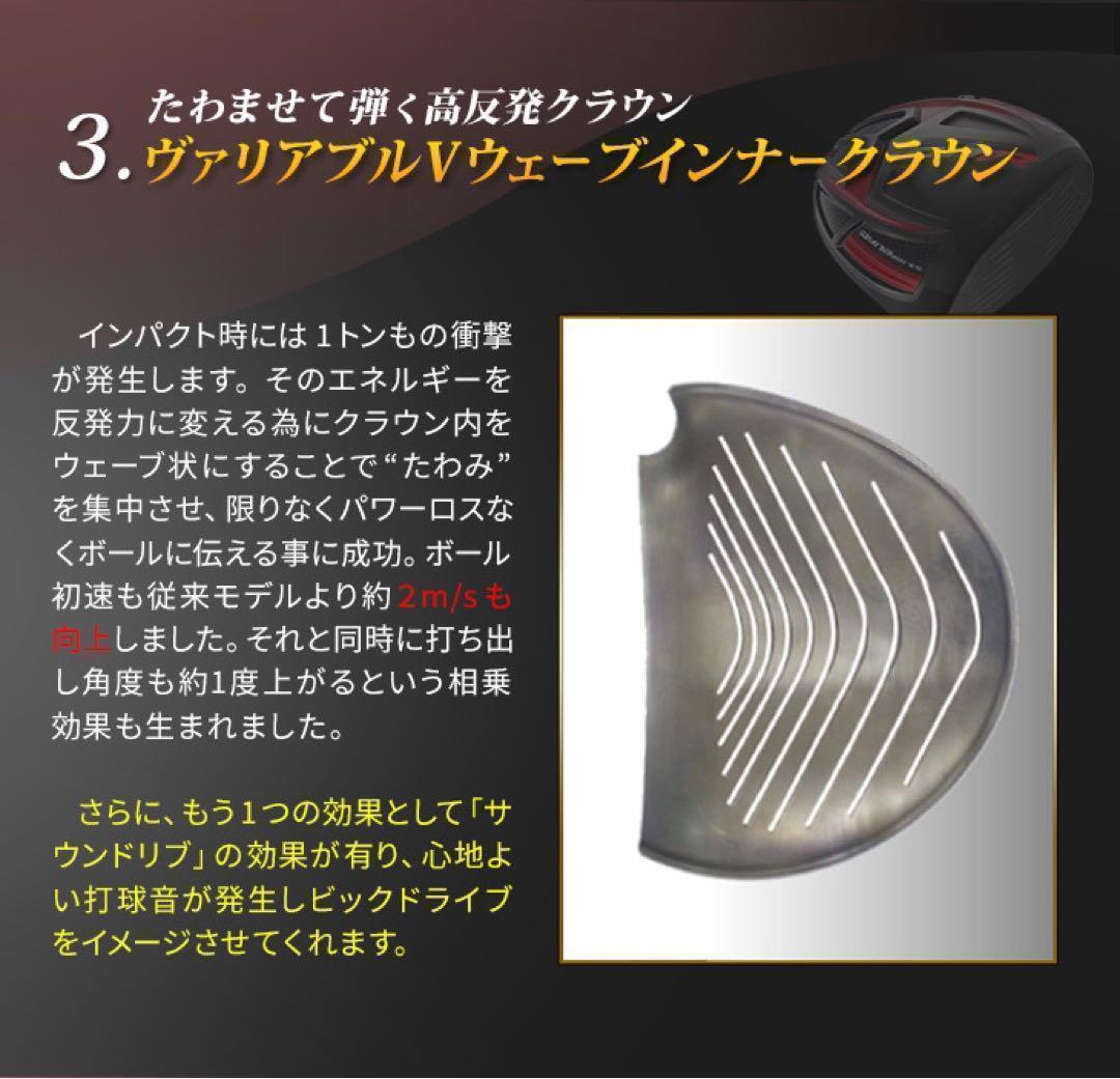 高反発加工 ドラコン最多勝利で ステルス シム2より飛ぶ! CBR ブラック2