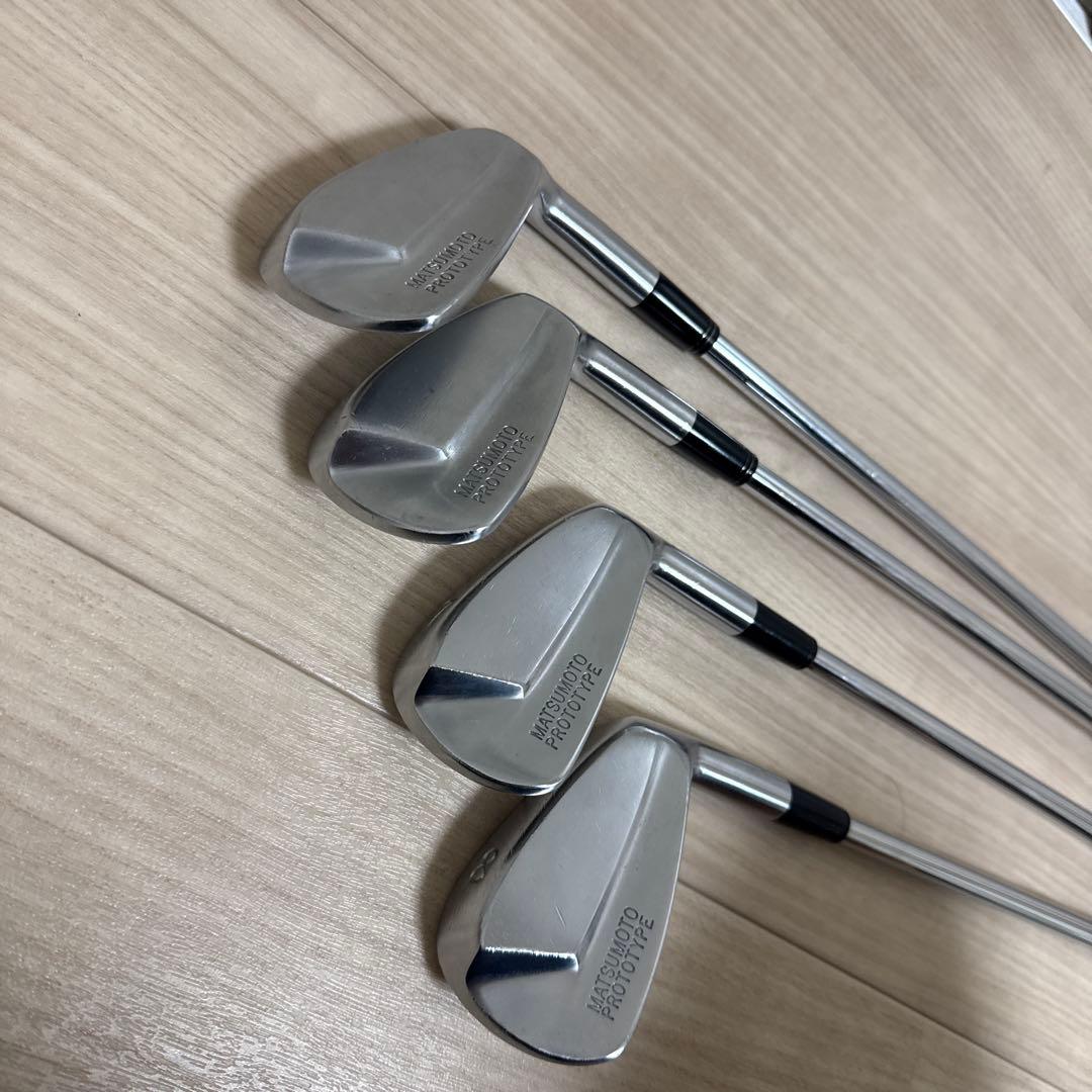 アイアンセット マツモトプロトタイプ4〜P7本マッスルバック