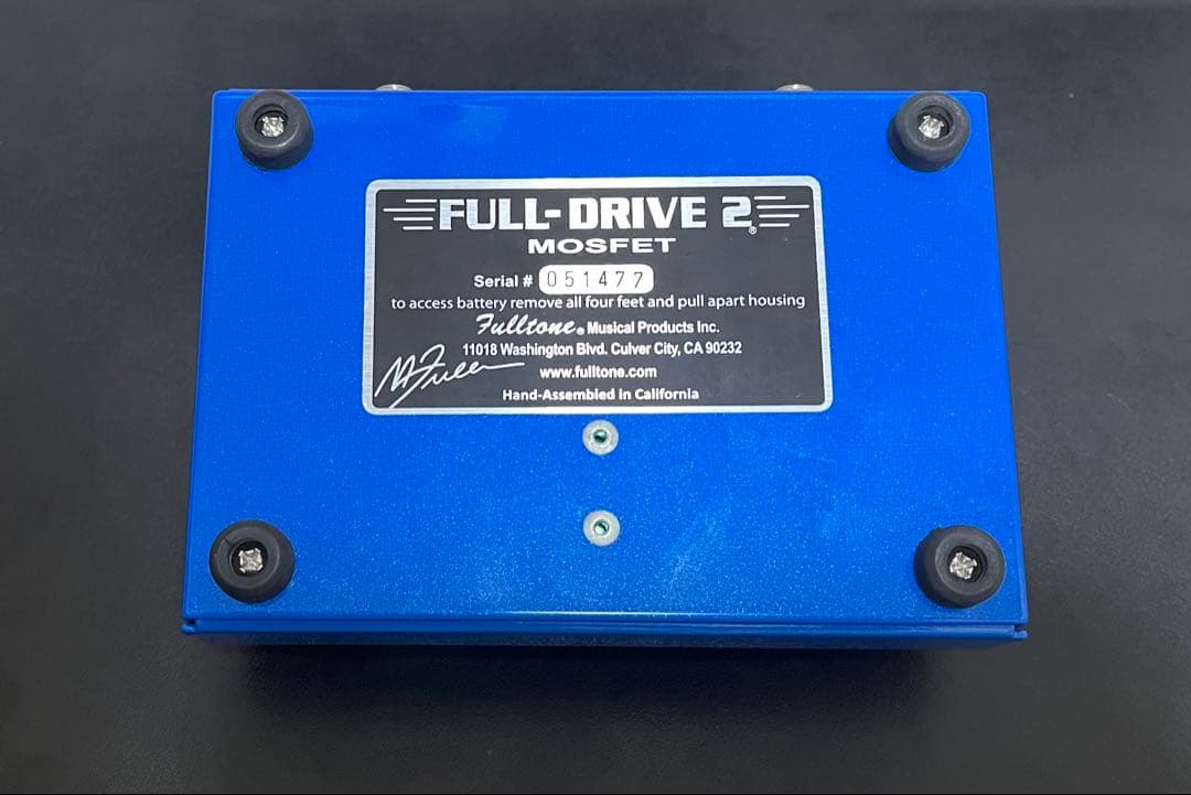 【最終値下、美品・箱付】FULLTONE FULL-DRIVE 2 MOSFET