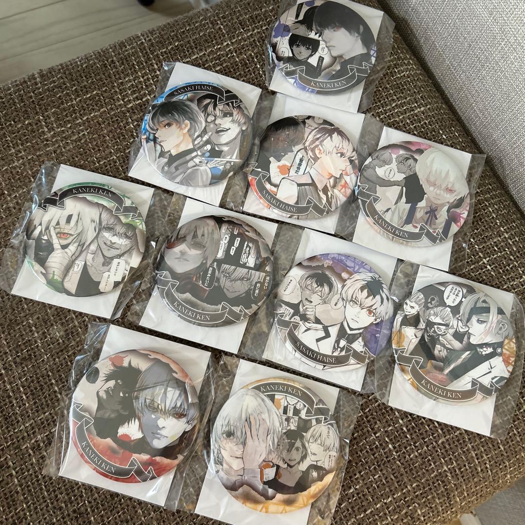 東京喰種 トーキョーグール:re コレクション缶バッジ HEROES 金木研