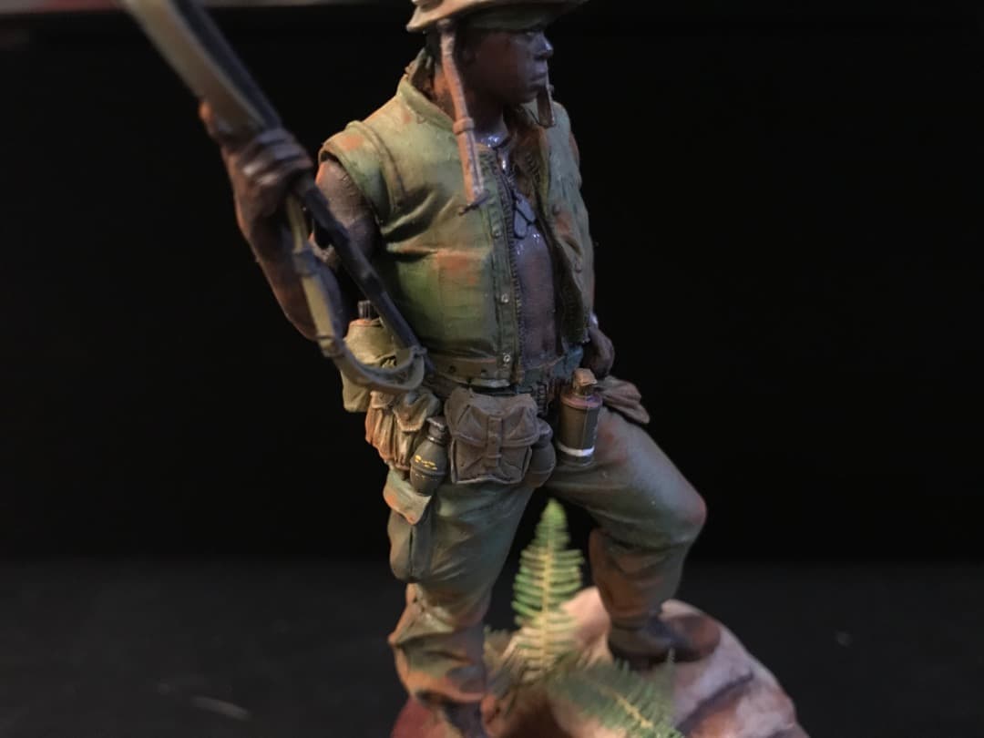 フィギュア　米軍　ベトナム戦争　1968 金属製　完成品