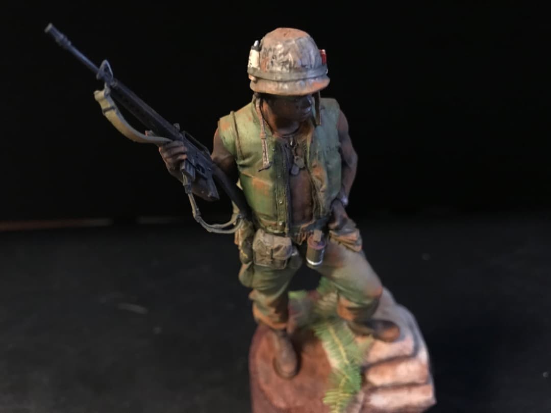 フィギュア　米軍　ベトナム戦争　1968 金属製　完成品