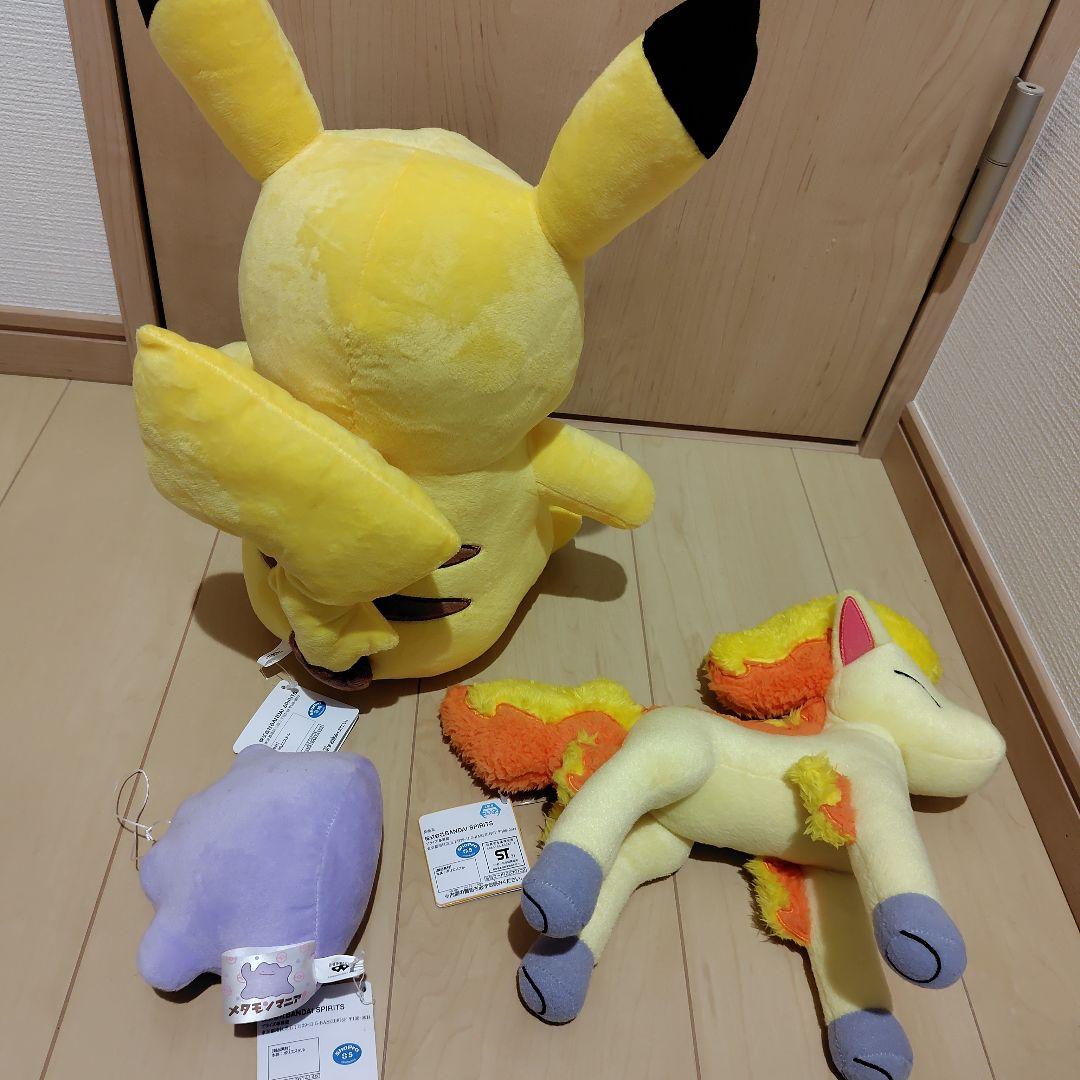 新品タグ付き ポケモン 12点セット ぬいぐるみ ルカリオ ブラッキー など