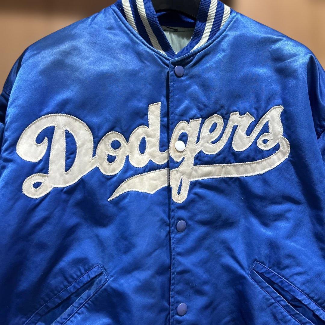 値下げ80s USA MLB公認Dodgers フェルコ　スタジアムジャンバーM