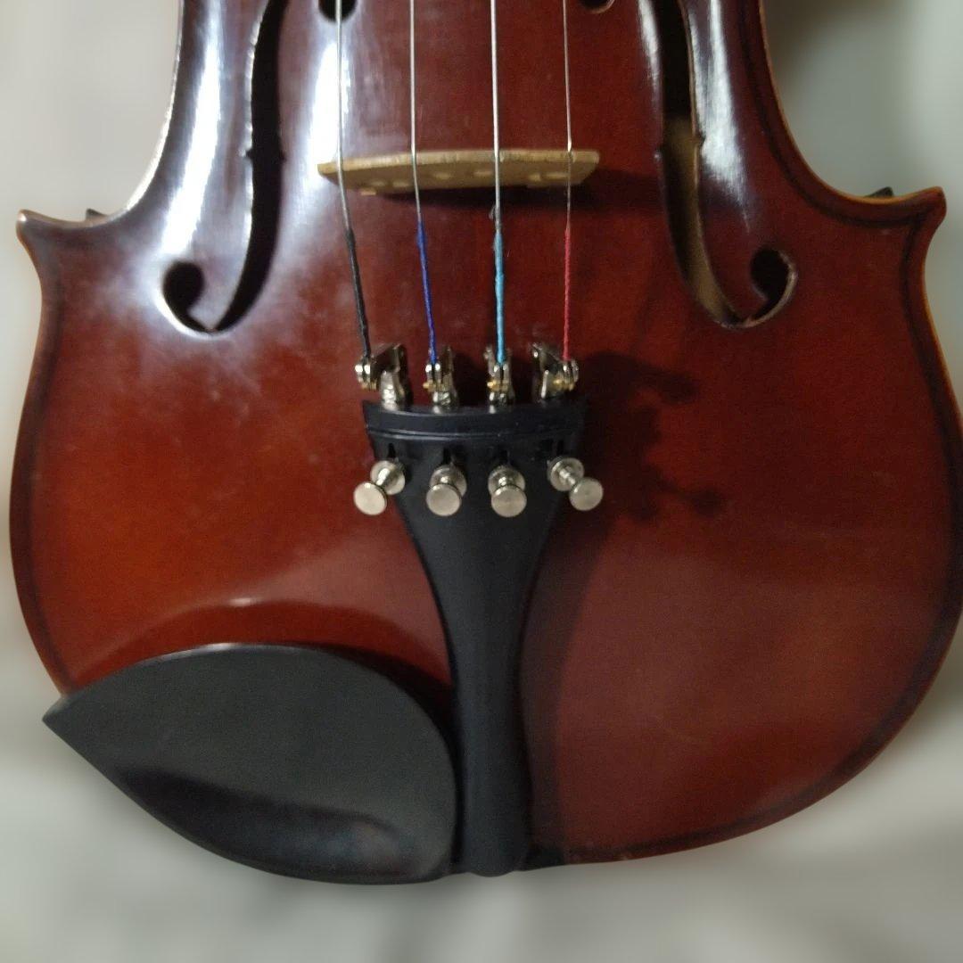 ♥スズキバイオリン4/4大人用♥品番101メンテ済み弓、ケ―ス、松脂付き