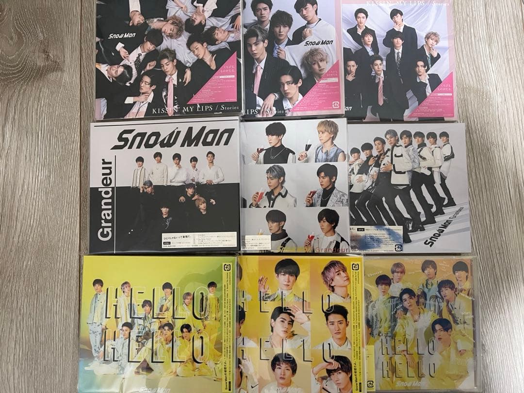 Man 2nd〜10thシングルCD3形態まとめ売り
